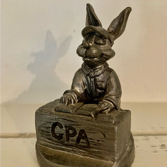 RB PEWTER | Accents | Sculptor Michael Ricker Rabbit Figurine 87 Cpa ...